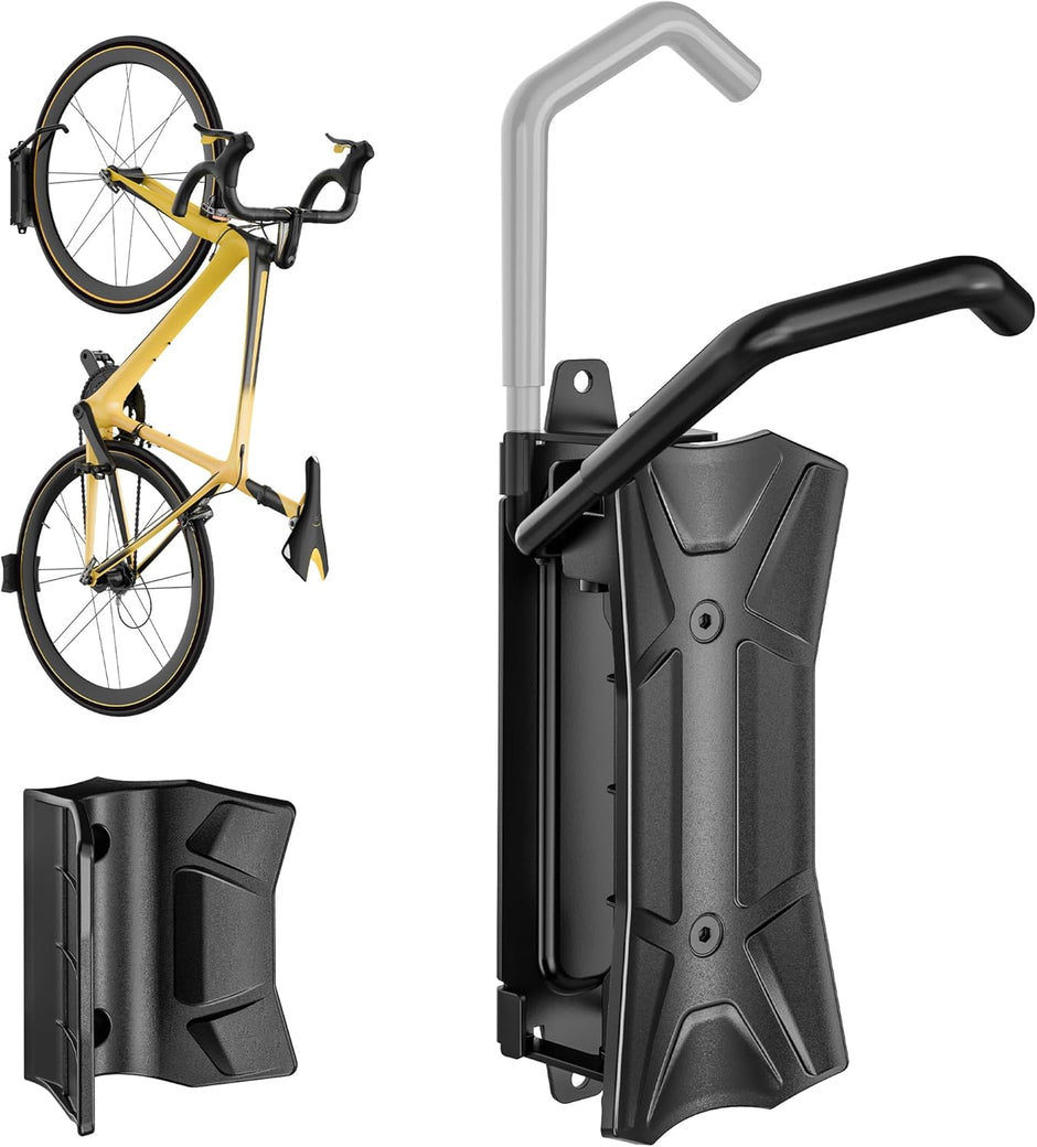monTEK Swivel Bike Wall Mount | Heavy Duty Vertical Rack