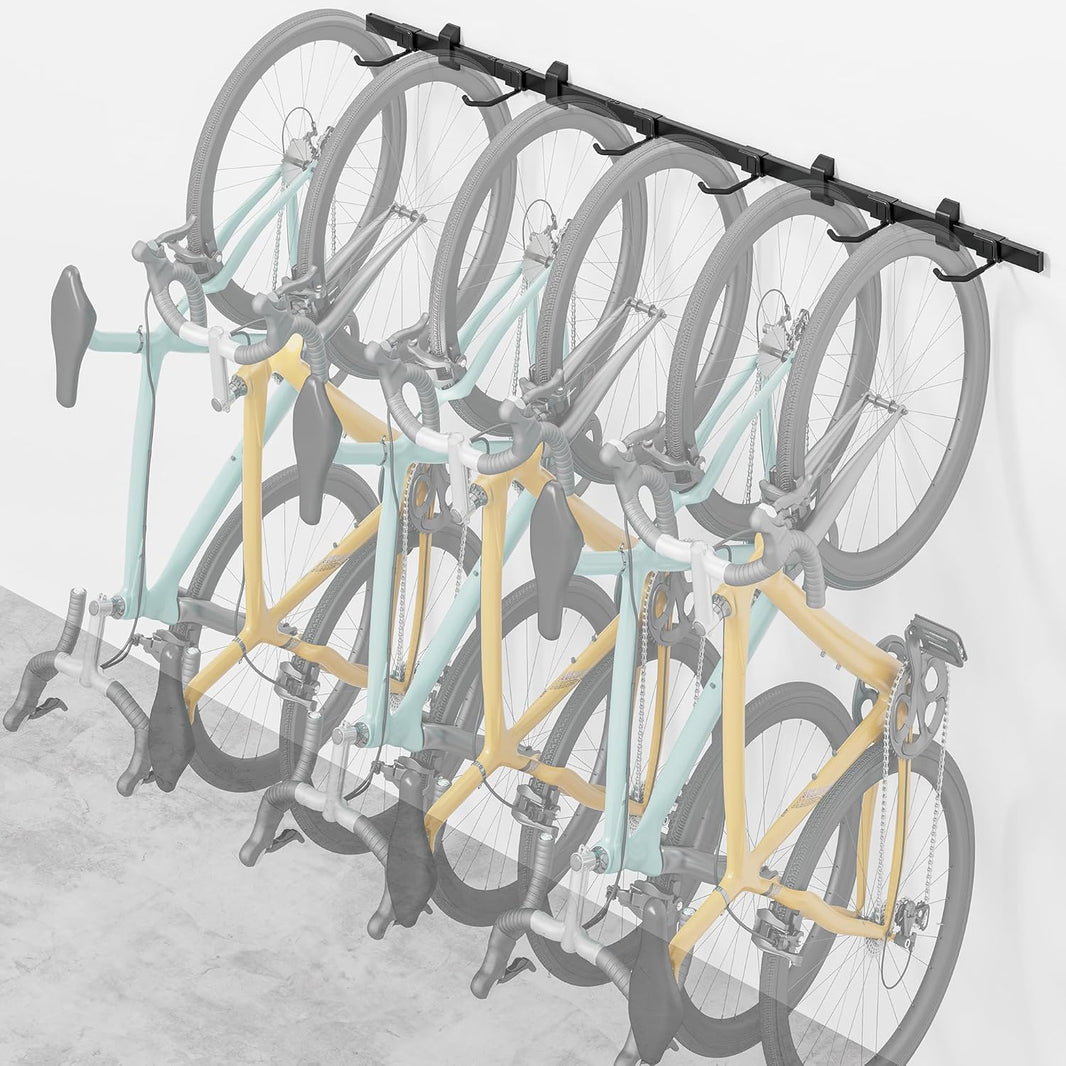 monTEK Swivel Bike Wall Mount | Heavy Duty Vertical Rack