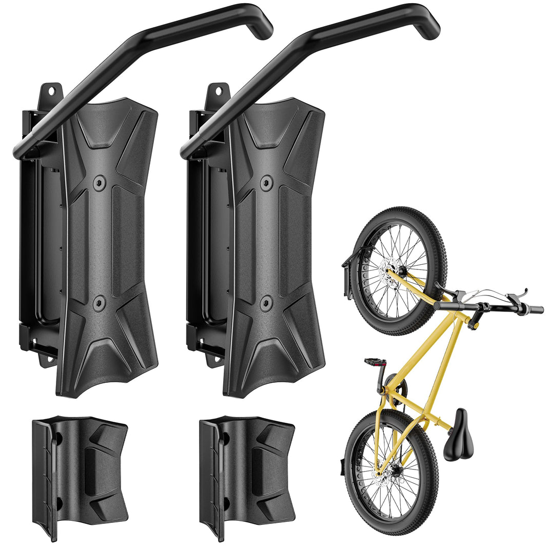 monTEK Swivel Bike Wall Mount | Heavy Duty Vertical Rack
